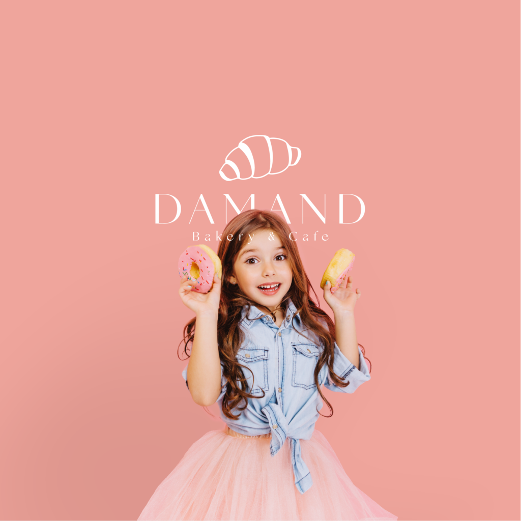 Damand Bakery & Cafe Logo Design - Online Creative Branding Team